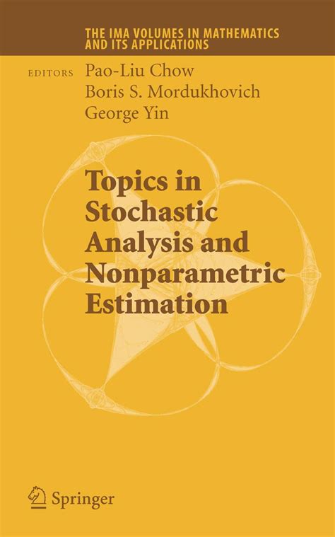 topics in stochastic analysis and nonparametric estimation