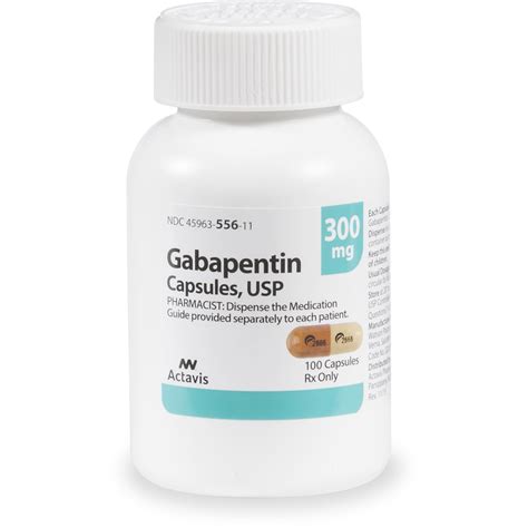 Gabapentin Generic 300 Mg 60 Tablets Petco