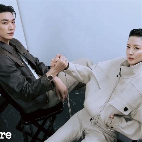 54세♥38세화제의 커플 16살 차이가 무색한 케미를 보여준 커플 화보 뭉뭉패션