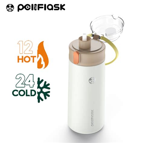Peliflask Aqua Flask Tumbler Wide Mouth With Spout Lid Stainless Steel