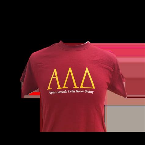 Vintage Black T Shirt — Alpha Lambda Delta