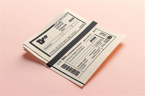 3d Rendering Paper Bill Transaction Receipt Payment Icon Premium Ai Generated Image