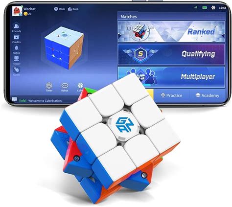 GAN 356 I 3 Stickerless Speed Cube 3x3 Smart Cube 356 I3 Gans Magnetic