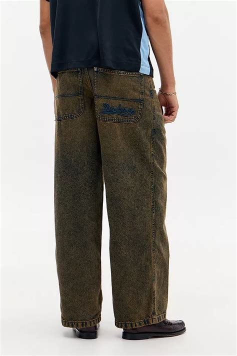 Dickies Brown Big Daddy Denim Jeans Urban Outfitters Uk