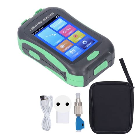 Otdr Fiber Optic Tester 1550nm 20db 6 In 1 35inch Multifunctional Otdr