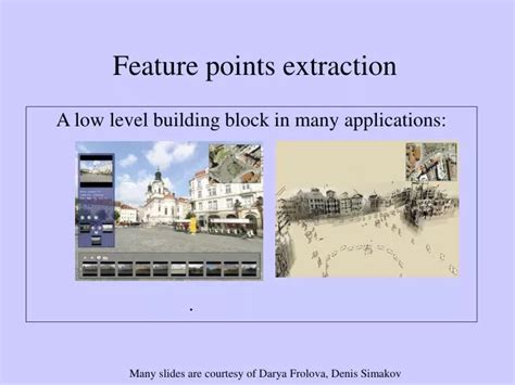 Ppt Feature Points Extraction Powerpoint Presentation Free Download Id 252667