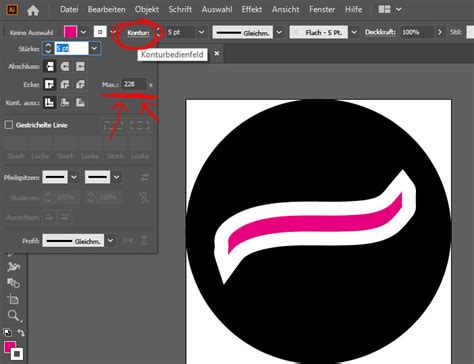 Adobe Illustrator Offsetting Stroke Shows As Flat Instead Of Pointy Graphic Design Stack