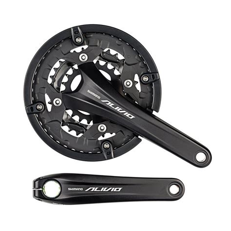 Система SHIMANO Alivio, T4060, 170мм, ин. вал., 44/32/22, без защ. зв ...