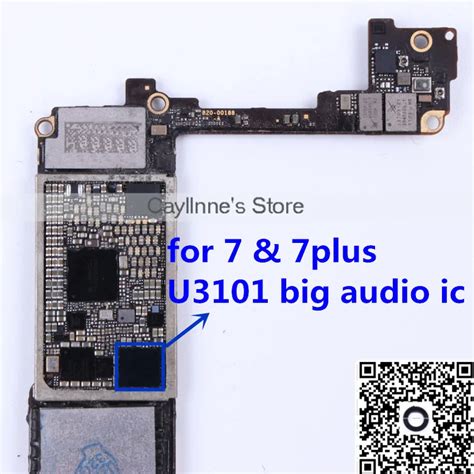 5pcs Lot U3101 For Iphone 7 7plus Big Main Audio Codec Ic Chip In