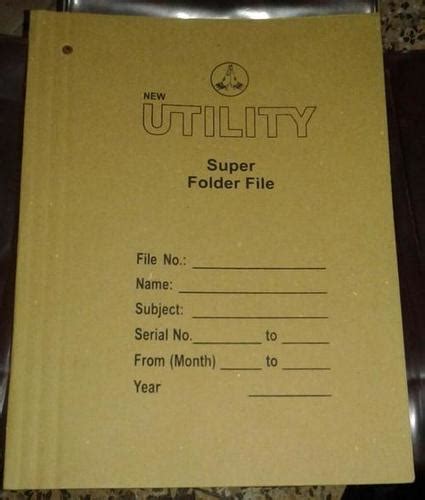 Super Folder File At Best Price In Kolkata West Bengal Sa Enterprises