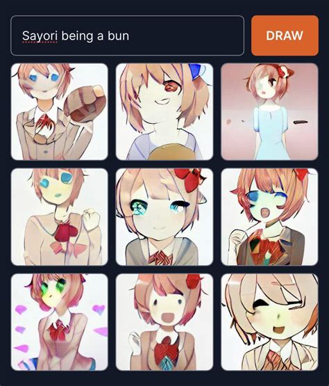 Sayori Being A Bun Rjustsayori