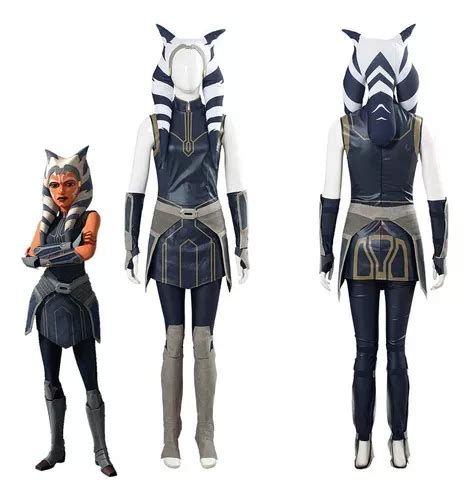 Halloween Star Wars Clone Ahsoka Tano Disfraz De Uniforme Cuotas Sin