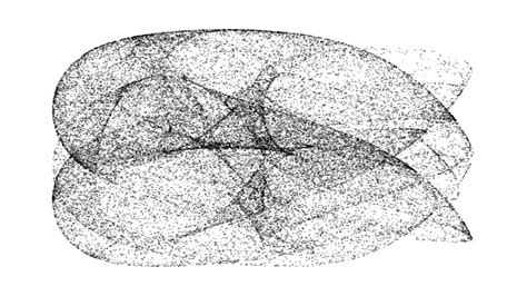 Generative Art The De Jong Iterated Function System Youtube