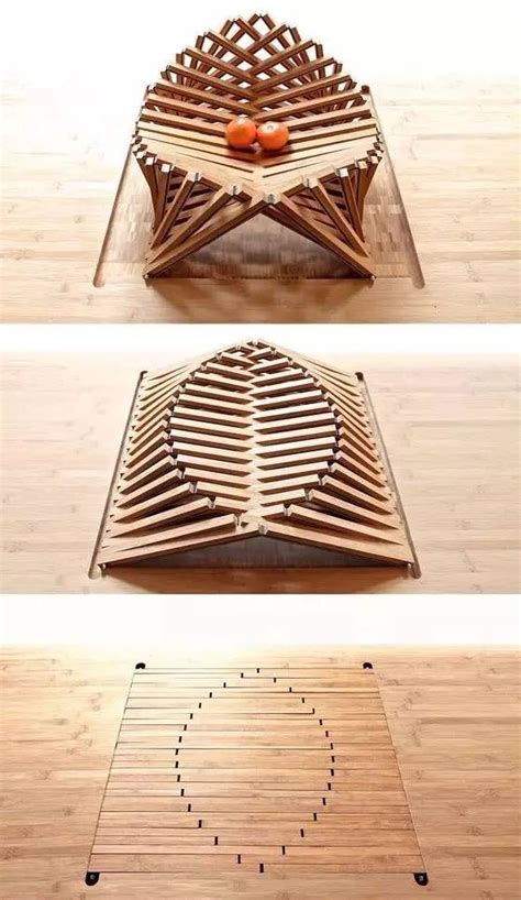 折叠如何应用到产品设计当中？解析折叠产品设计的表现形式和案例 优概念 Salones De Diseño Banco De Trabajo Con Ruedas Disenos De Unas