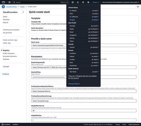 One Step Ingest For Cloudwatch Logs And Metrics Into Elastic Observability With Amazon Data