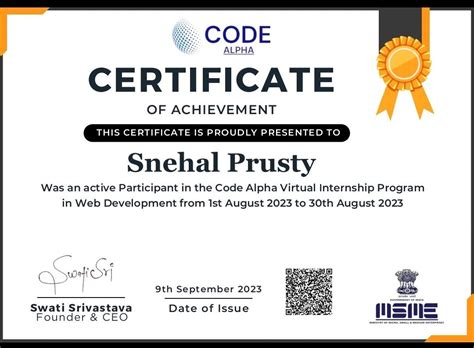 Webdeveloper Internshipopportunity Codealpha Codealpha Snehal Prusty