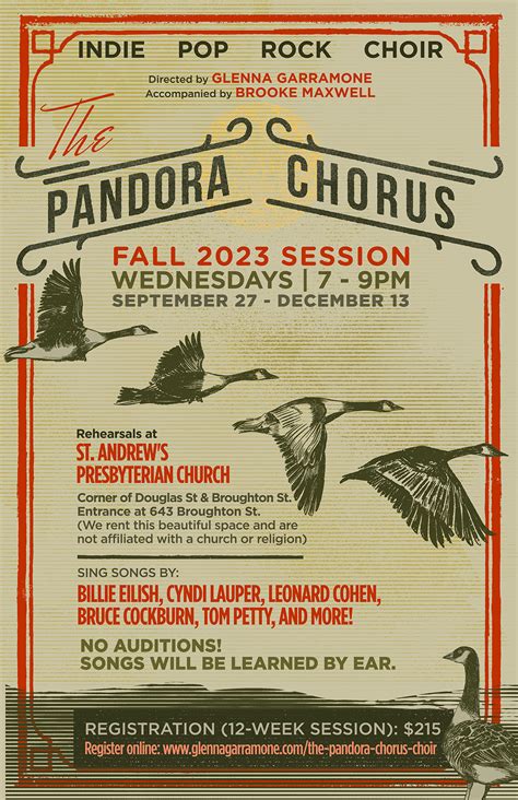 The Pandora Chorus Fall 2023
