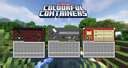 Colourful Containers GUI Minecraft Texture Pack