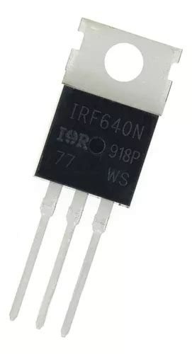 Transistor Fet Mosfet Irf640 4 Peças Irf 640 Irf 640 Mercadolivre