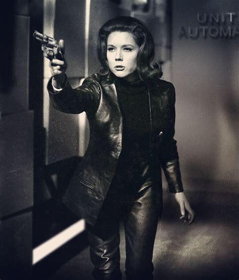 John Steed Emma Peel Avengers Girl Diana