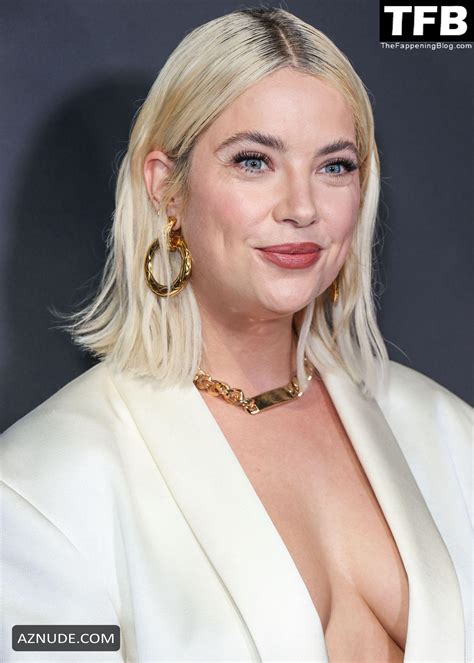 Ashley Benson Sexy Seen Braless Showing Off Her Hot Tits At The Annual