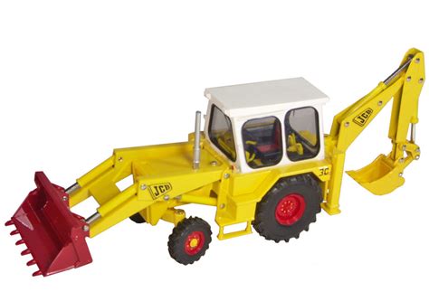 Jcb 3c Series 111 Backhoe Loader Old Square Cab Model Collector Models