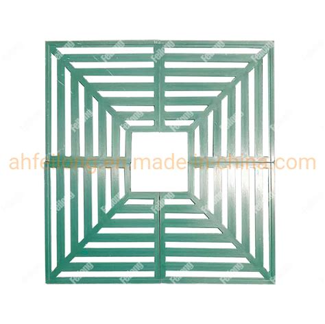 Promotion Resin Composite Plastic BMC SMC FRP Square Tree Grate Customized Tree Grating