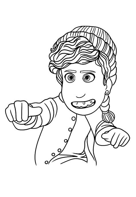 Desenhos de Red Crescer é uma Fera para Colorir Tudo Para Colorir