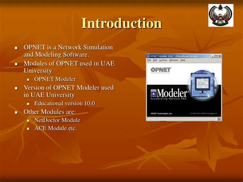 Ppt Opnet Implementation For The Uae University Campus Network Powerpoint Presentation Id