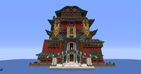 1 16 Vanilla Red Japanese Castle Base R 9x9