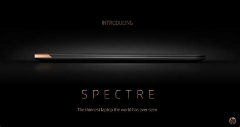 HP Spectre 13 World S Thinnest Laptop Announced In India MSPoweruser