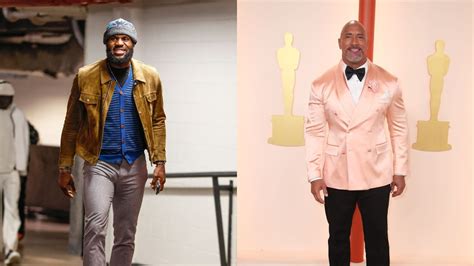 Amid 30 Million Lawsuit Confusion Lebron James Hilariously Accusing Dwayne Johnson Of Stalking