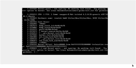 Error When Live Booting In Virtualbox Installing Zorin Os Zorin Forum