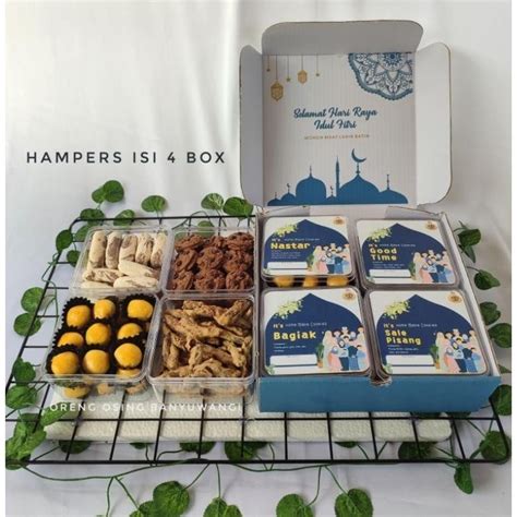 Jual Aurorae Oreng Osing Hampers Lebaran Isi 4 Jenis Kue Kering Shopee Indonesia
