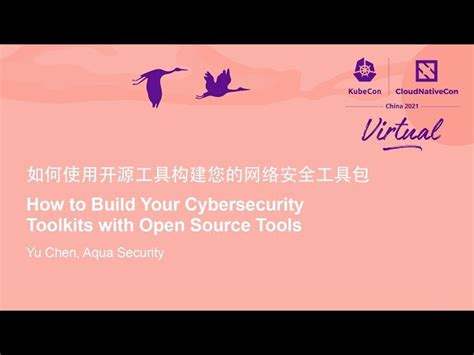 Conference Talks Talk How To Build Your Cybersecurity Toolkits With