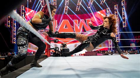 Bianca Belair Vs Becky Lynch Vs Bayley Raw February 13 2023 Wwe