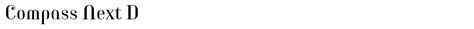 Compass Next Font Webfont And Desktop Myfonts