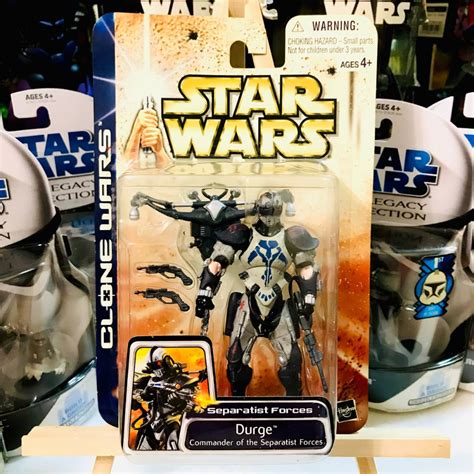 Hasbro 375 Star Wars Clone Wars Series Durge Commander Of The