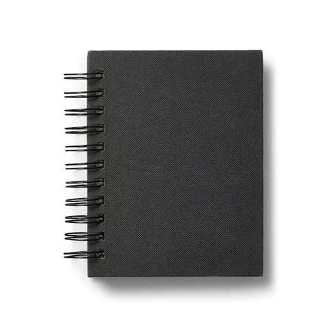 Black Wire Notepad Mockup — Blank Mockup Item