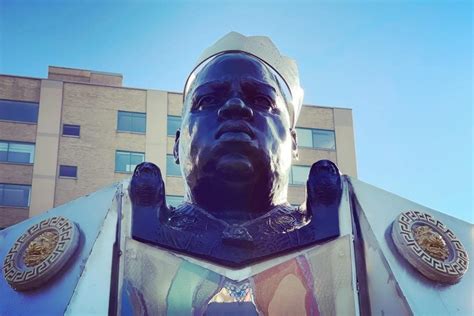 New “skys The Limit” Sculpture Pays Homage To Hip Hop Legend Biggie Smalls Essence
