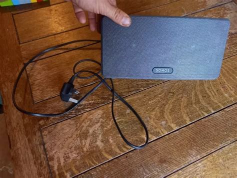 Sonos Play 3 Wireless Smart Speaker Black With Power Cable £2500