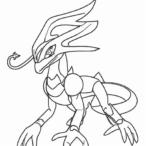 Desenhos De Rayquaza Pokemon Para Colorir E Imprimir