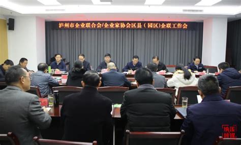 纳溪区政务服务网 服务要闻 泸州市企业联合会企业家协会区县（园区）企联工作会在纳溪区举行