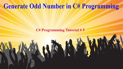 C Programming Practicals 5 How To Generate Odd Number Youtube
