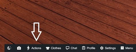 Action Menu Missing Technical Support 3dxchat Community