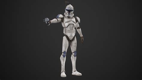 Artstation Captain Rex Phase 2 Kris Jan Delport Star Wars Clone