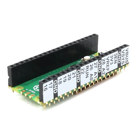 vertical labelled headers for raspberry pi pico the 1 raspberry pi