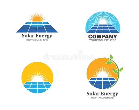 Logo De Panneau Solaire Stock Illustrations Vecteurs And Clipart