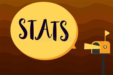 Text Sign Showing Stats Conceptual Photo Practice Or Science Of Collecting And Analysing