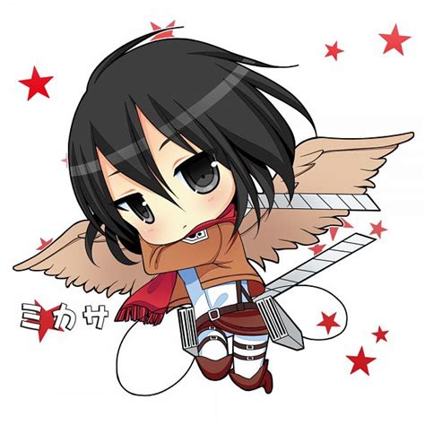 Chibi Mikasa Ackerman ~ Mikasa Ackerman Fan Art 36803305 Fanpop